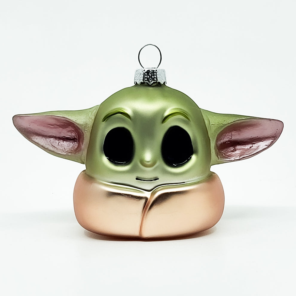 Christmas decoration Din Grogu Baby Yoda head Star Wars – Lüchinger Galerie